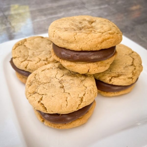 Kinder Filled Cookie Loaf - Sarah J Thomas